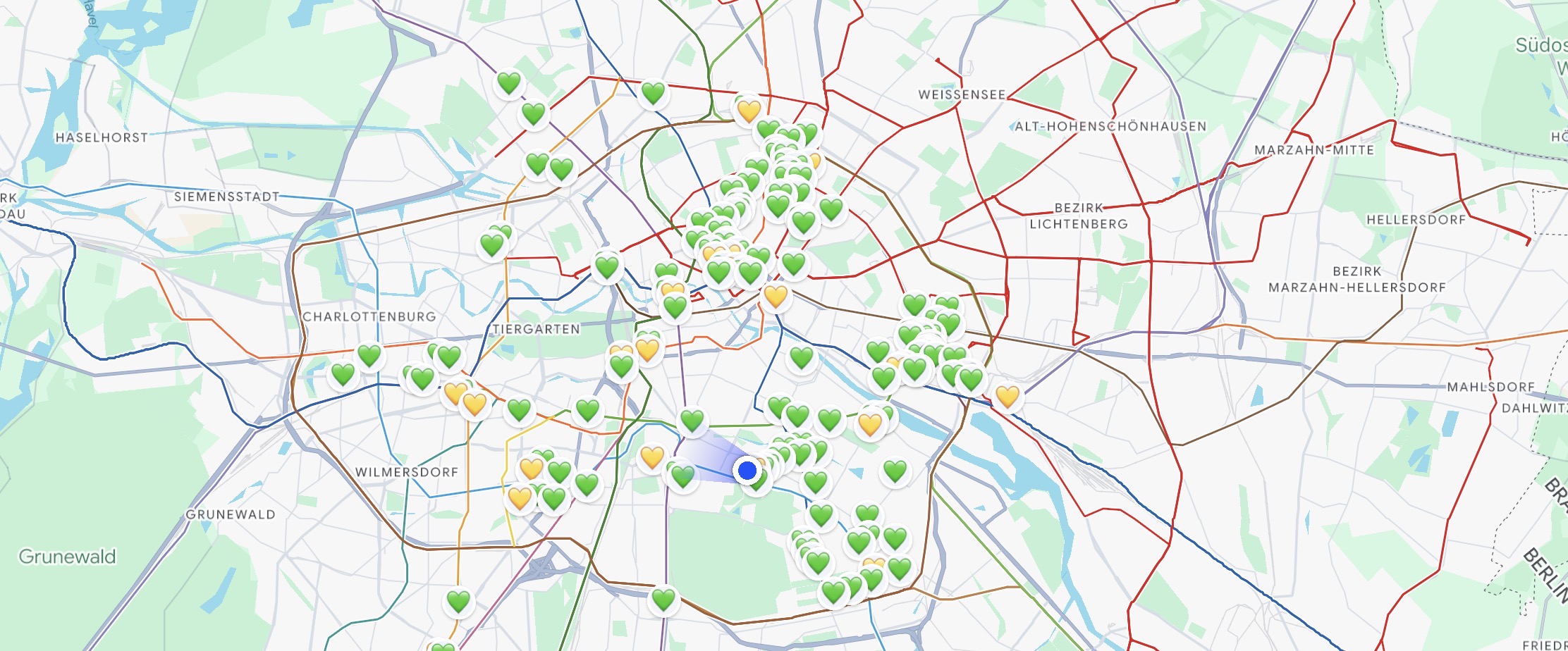 Berlin-Vegan-Liste für Google Maps - Berlin-Vegan - Guide für Essen ...